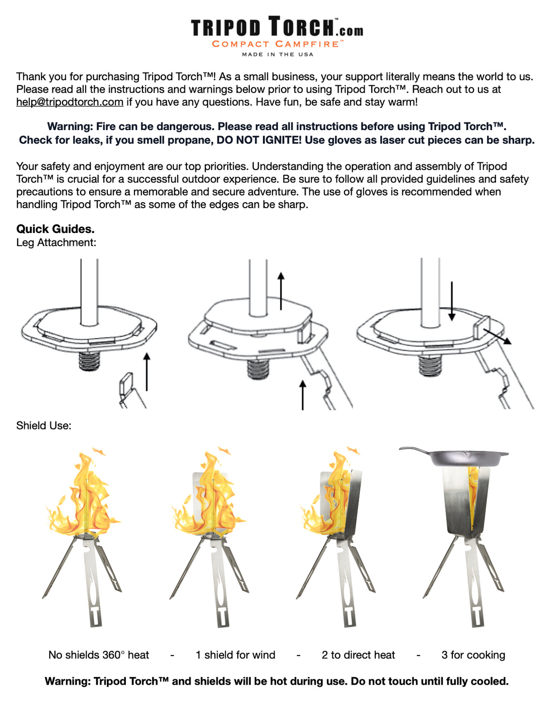 FAQ – Tripod Torch